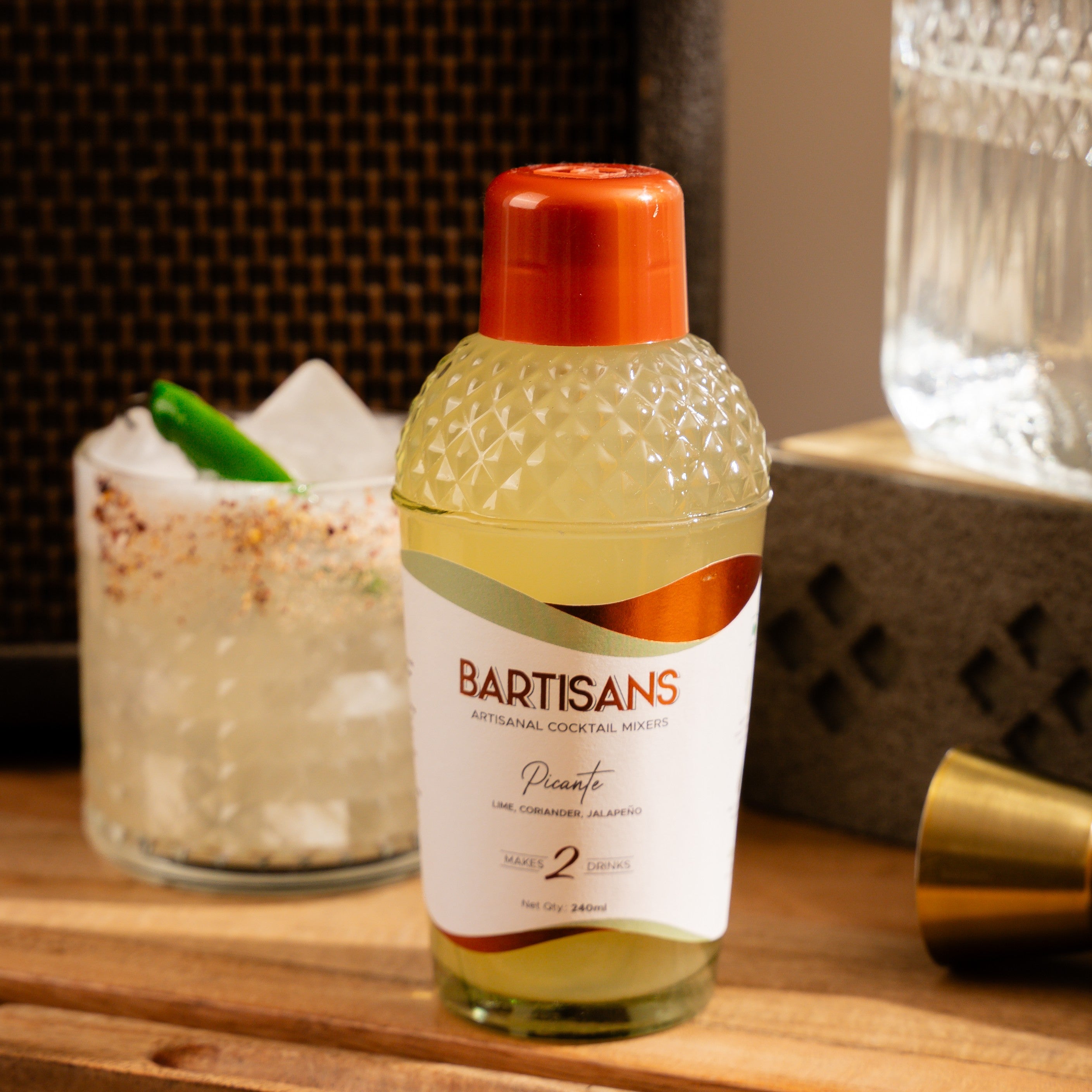 Picante – Spicy Chili, Lime & Coriander Cocktail Mixer (2 Serve ...