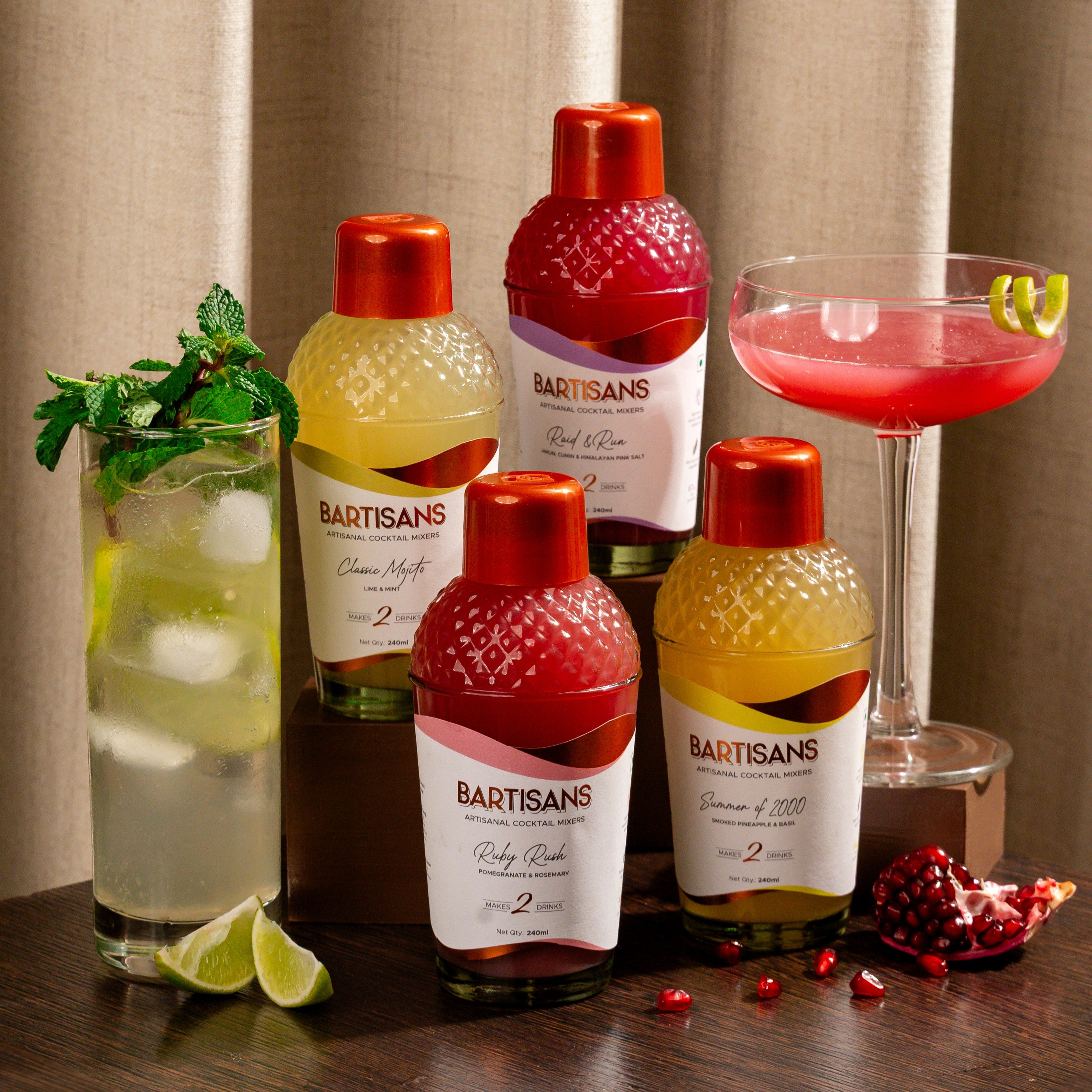 The Mocktail Experience – Premium Non-Alcoholic Cocktail Mixers | Bartisans