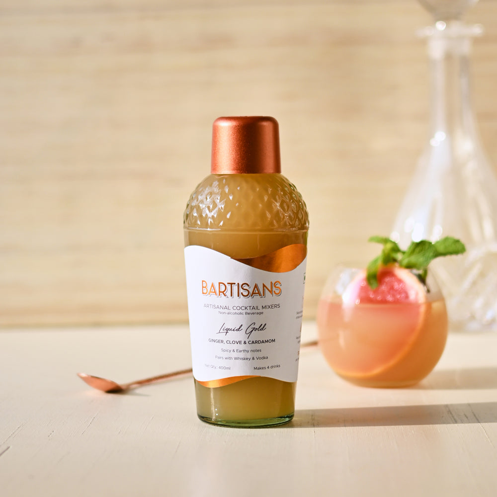 Liquid Gold – Spiced Ginger Cocktail Mixer | Bartisans